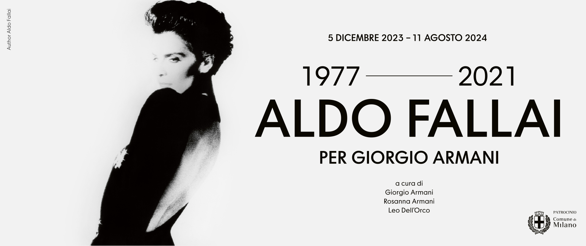 Aldo Fallai per Giorgio Armani, 1977 –2021 | Galleria Cavour 1959